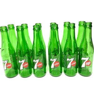 7up | Dining | 7up Soda Retro 25ml Art Middle East Arabic Script Empty ...